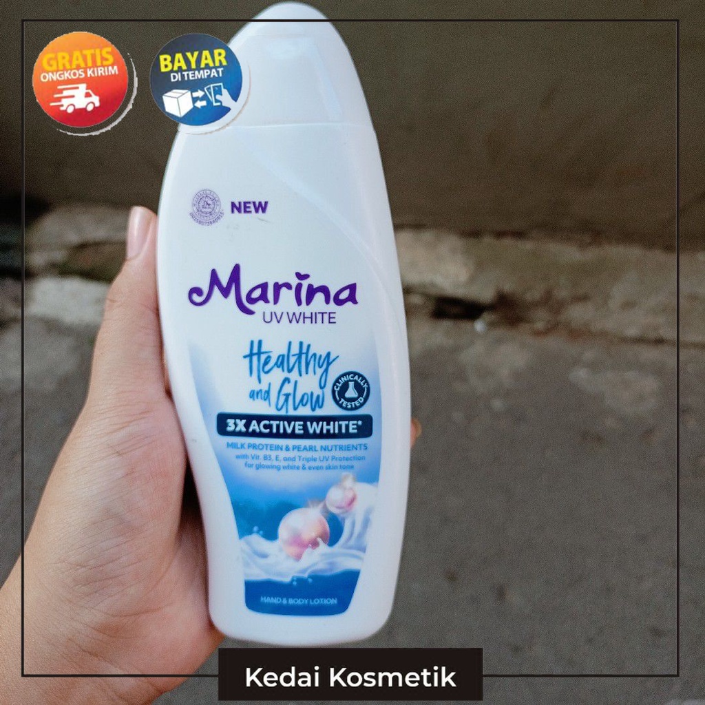Jual (ACEH) Marina UV White Health and Glow (BIRU) | Shopee Indonesia