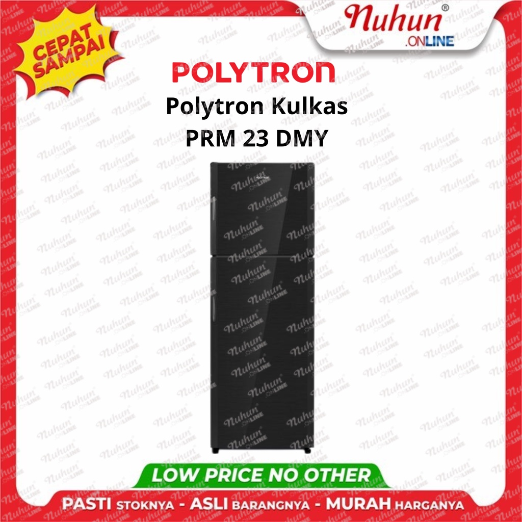 Jual POLYTRON KULKAS LEMARI ES 2 PINTU PRM 23DMY | Shopee Indonesia