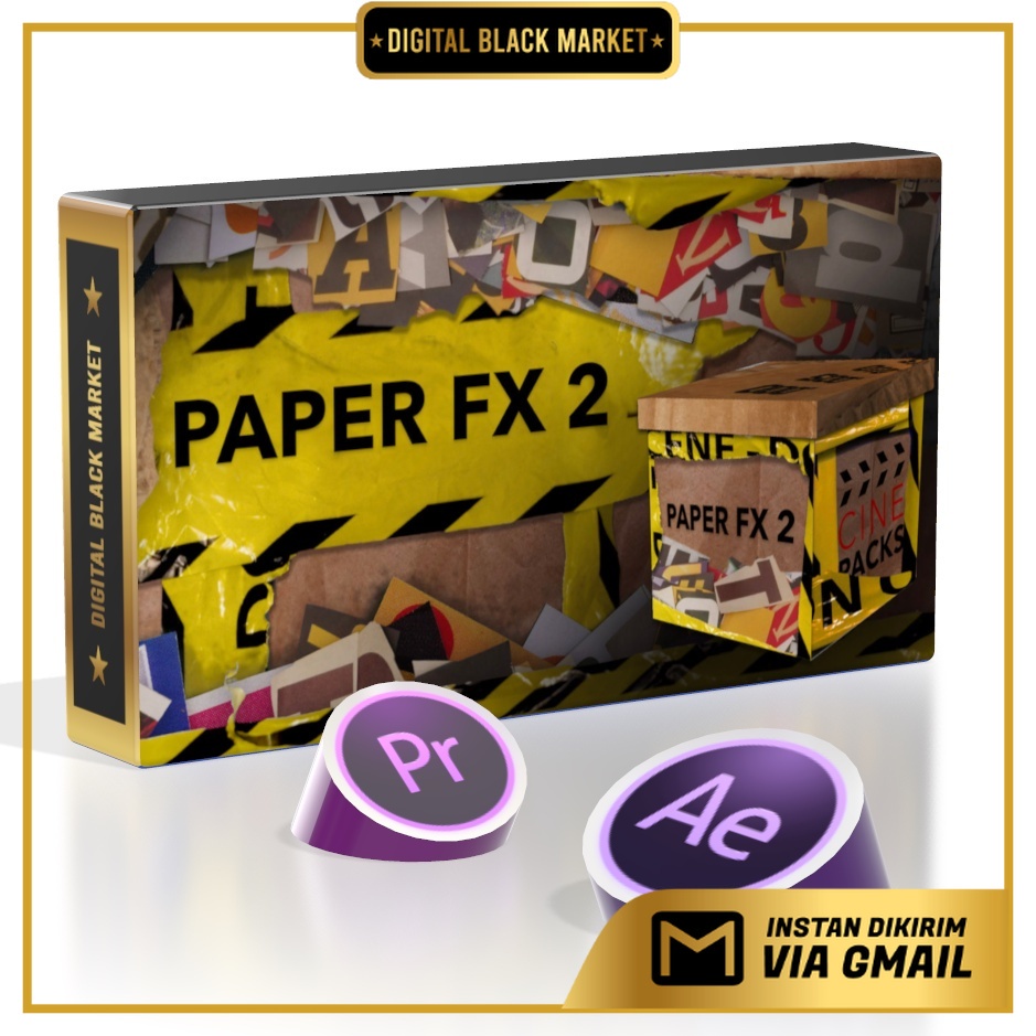Jual ID055114 - Cinepacks Paper Fx 2 - for capcut filmora kinemaster vn ...