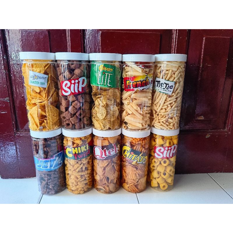Jual Snack Branded Chiki Edisi Toples Tebal 1300ml Hari raya Lebaran ...