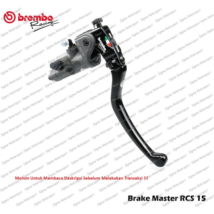 Jual Master Rem Brembo Kanan/Kiri RCS 14 / RCS 15 / RCS 16 / RCS 17 ...