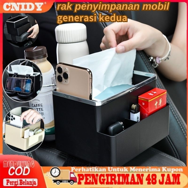 Jual 【COD】CAR STORAGE BOX TEMPAT TISU BOTOL MINUM MOBIL SERBAGUNA ...