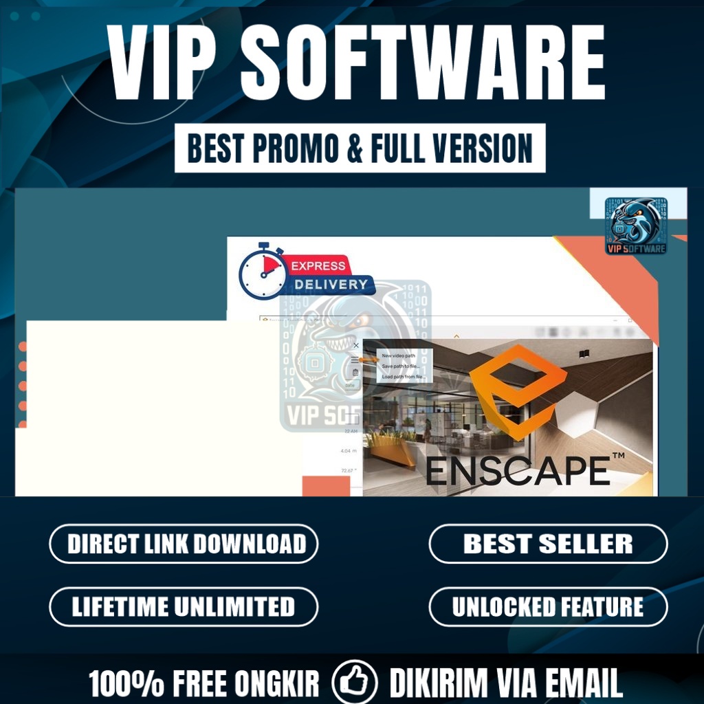 Jual Enscape 3D Full + Aset Library plugin render Enscape 3D | Shopee Indonesia