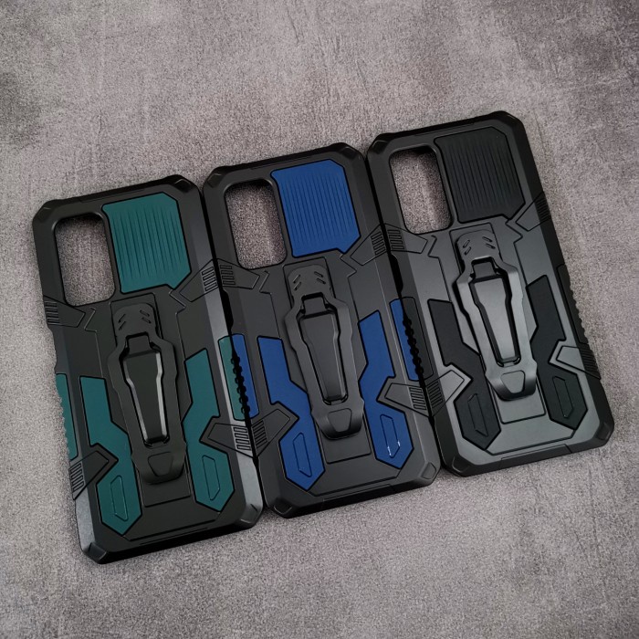 Jual pelindung hp Oppo A16 - A54 - Mecha Army Military Belt Clip Stand ...