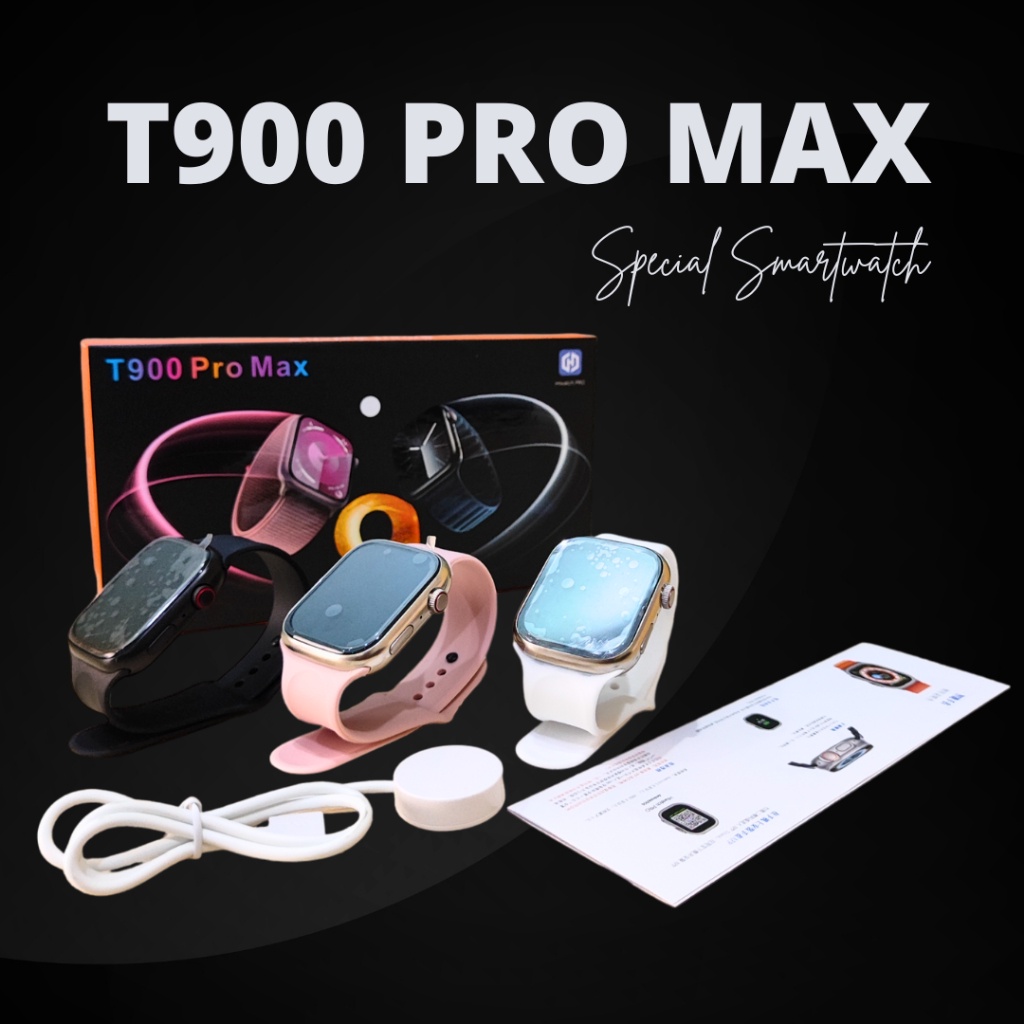 Jual Jam Tangan Pintar T900 Pro Max Smart Watch Pria / Wanita Smart ...