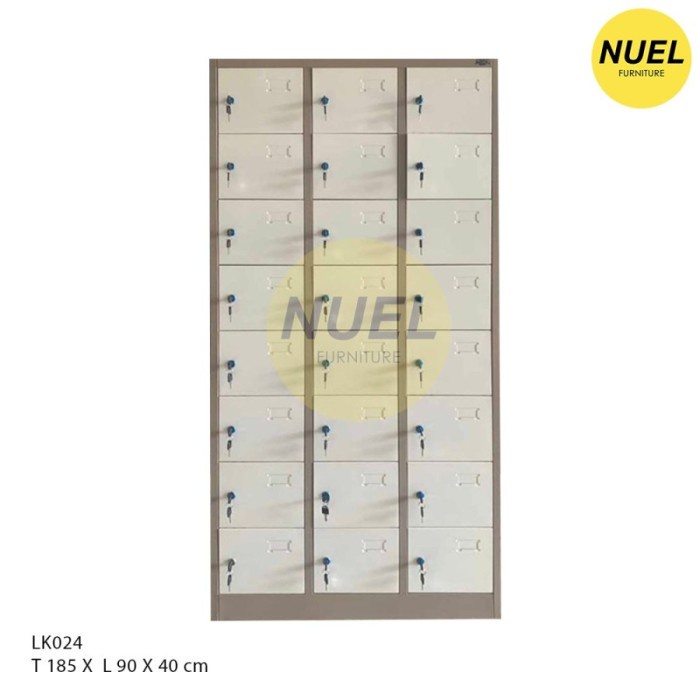 Jual Locker Loker Kabinet Besi 24 Pintu | Shopee Indonesia