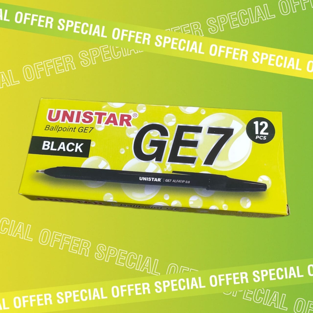 Jual JP 1 Box Pena Gel Hitam Black Ballpoint Pen Pulpen Stationery ATK ...