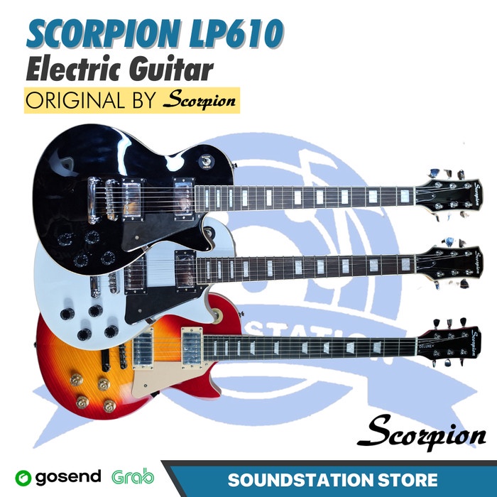 Jual Scorpion LP610 Electric Guitar | Gitar Listrik Elektrik Les Paul ...