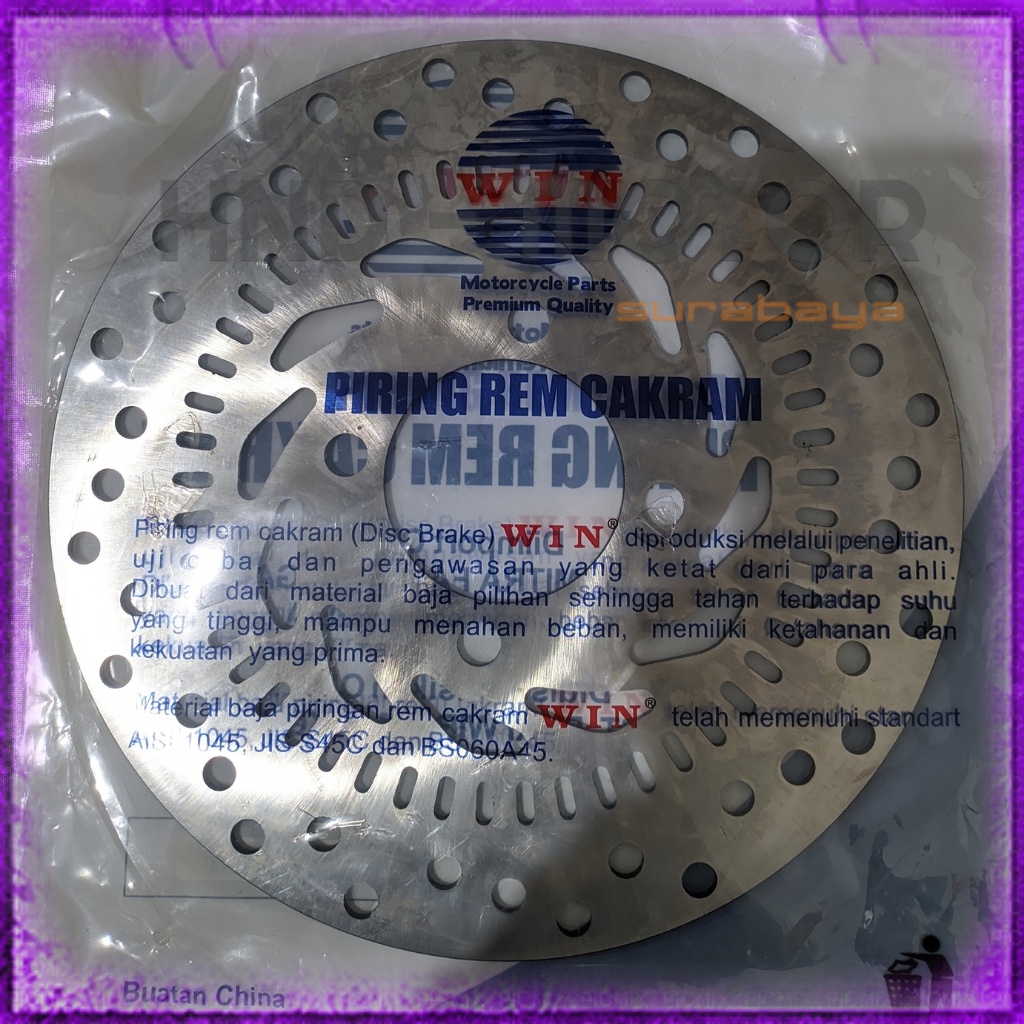 Jual Piringan Rem Cakram Depan Vario 160 ABS 2022 2023 WIN | front disc ...