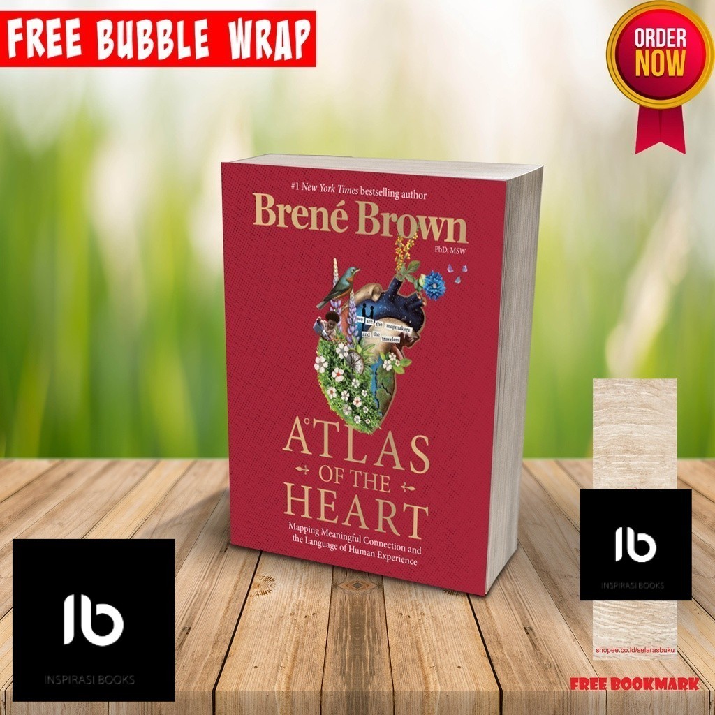 Jual Atlas of the Heart by Bren Brown (ENGLISH VERSION) | Shopee Indonesia