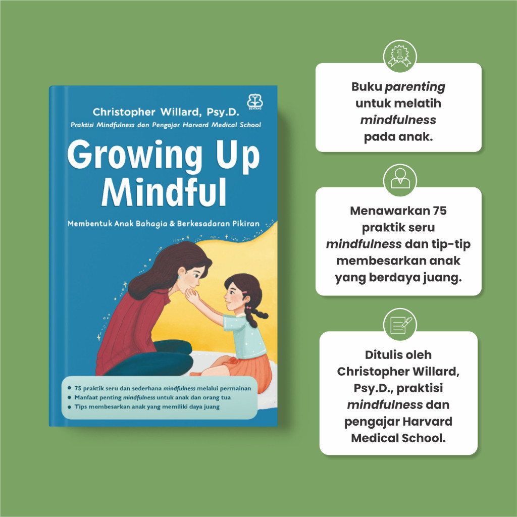 Jual Growing Up Mindful Christoper Willard, Psyd Bentang Pustaka ...