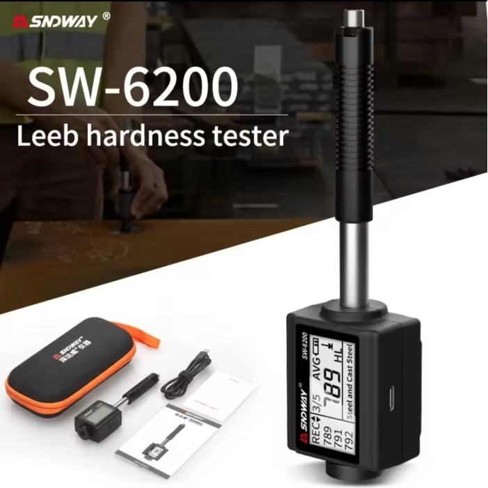 Jual SNDWAY SW6200 SW-6200 Alat Tes Pengukur Kekerasan Material Metal ...