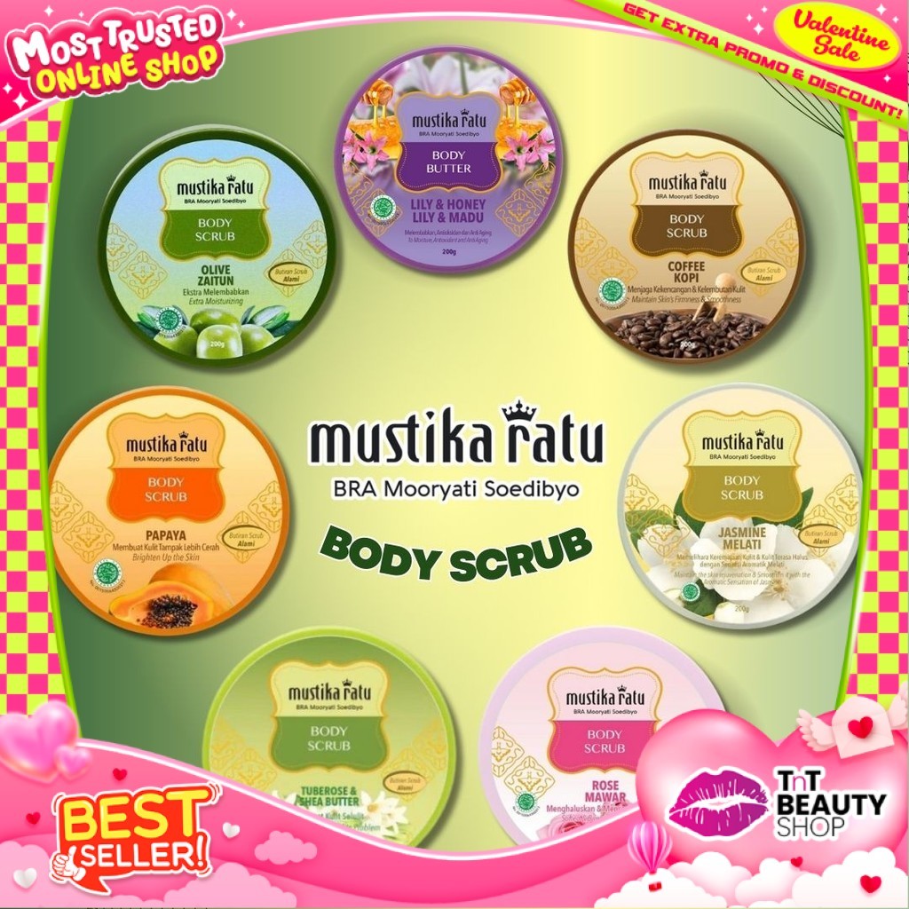 Jual Mustika Ratu Body Scrub Papaya 200gr - Scrub Tubuh - Mencerahkan ...