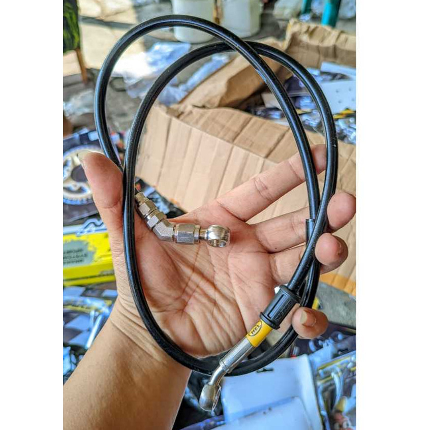 Jual Selang Rem hel fitting earls stainless 45" panjang 90cm Made In ...