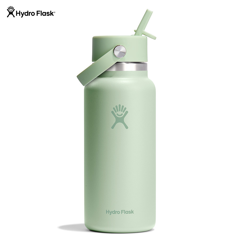 Jual Hydro Flask Wide Flex Straw Cap Aloe 32 oz | Shopee Indonesia