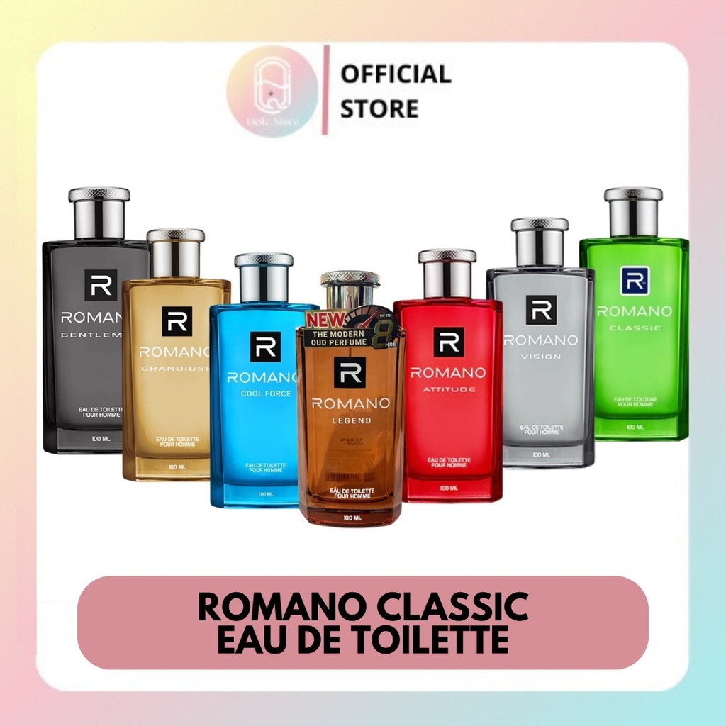 Jual QEILA - Romano Eau De Toilette Pour Homme Series 100 mL | The ...