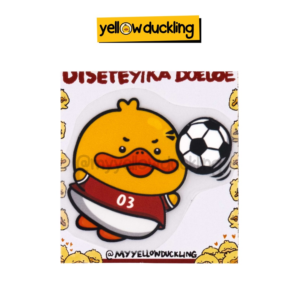 Jual DISETEYIKA - ITIK CEPAK BOLA SUNDUL - YELLOW DUCKLING - SABLON ...