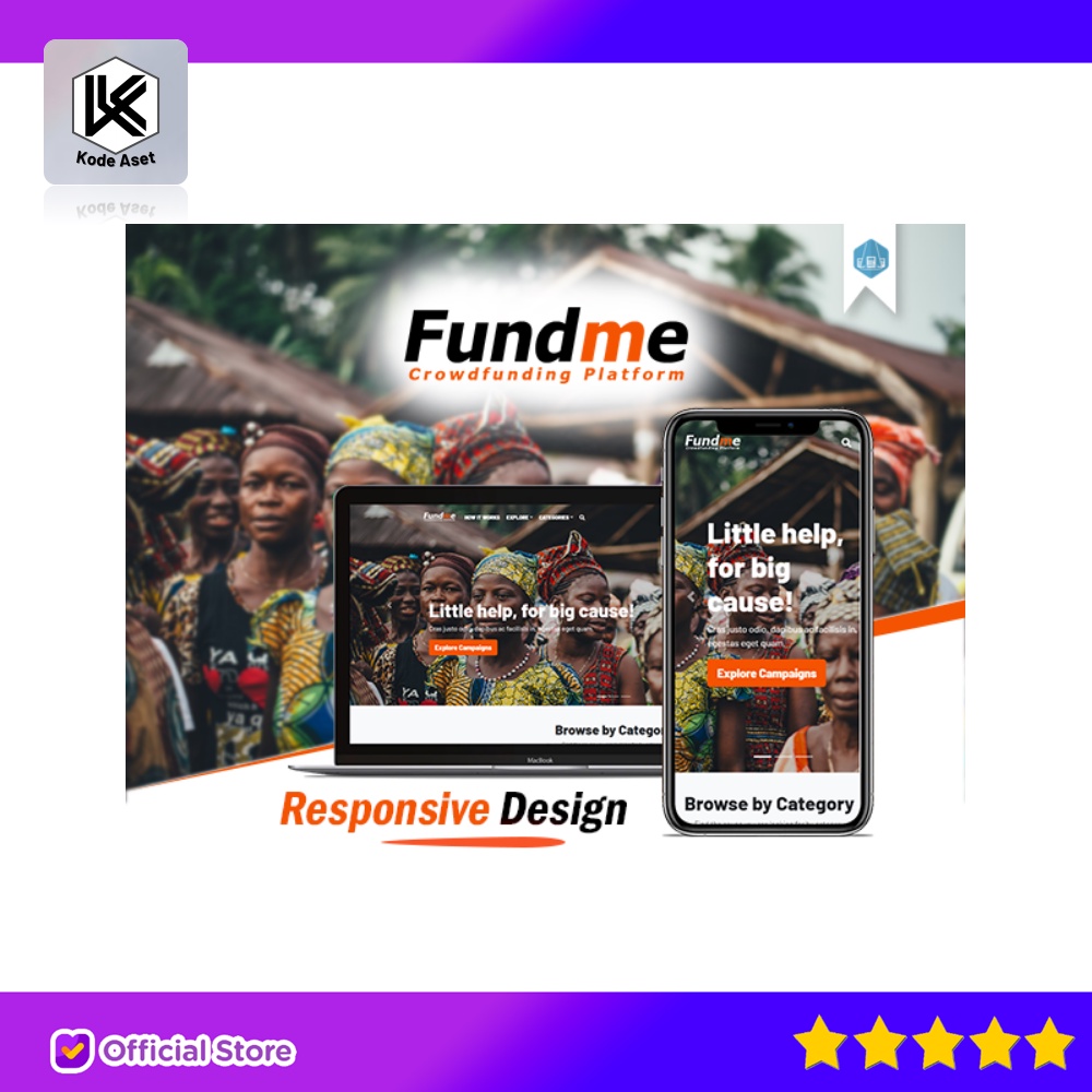 Jual SOURCE CODE APLIKASI FUNDME - CROWDFUNDING PLATFORM BY KODEASET | Shopee Indonesia