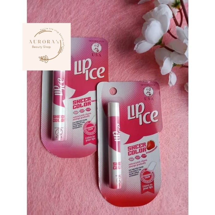 Jual LIP ICE SHEER COLOR NATURAL&STROWBERRY | Shopee Indonesia Jual LIP ICE SHEER COLOR NATURAL&STROWBERRY | Shopee Indonesia