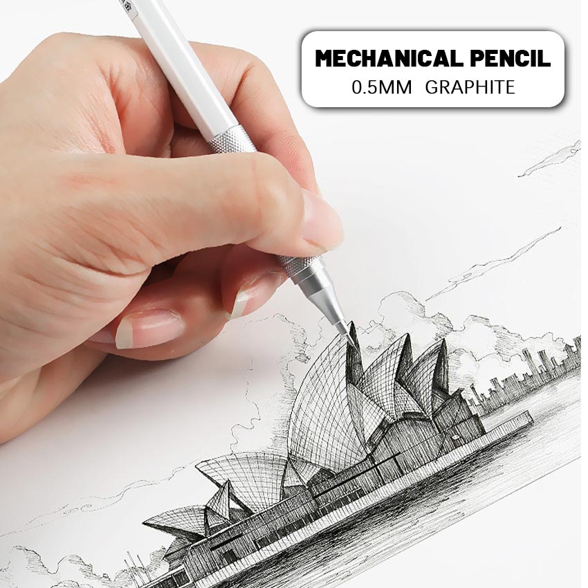 Jual Pentel Graph Gear 500 Mechanical Drafting Pencil Pusat Gravitasi ...
