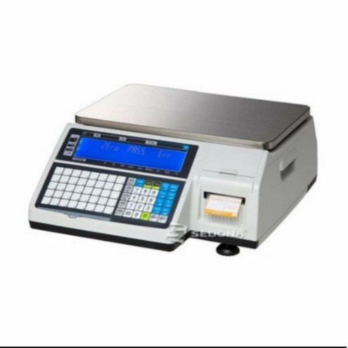 Jual Timbangan print Label CAS CL-5200B / Timbangan Cetak label barcode ...