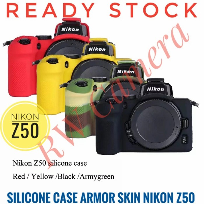 Jual Silicone Case Nikon Z50 Sarung Karet Silikon Bag Tas Protective ...