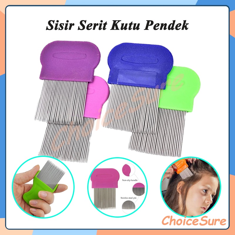 Jual Sisir Serit Kutu Pendek / Serit Besi Ubur Ubur Logam Stainless ...