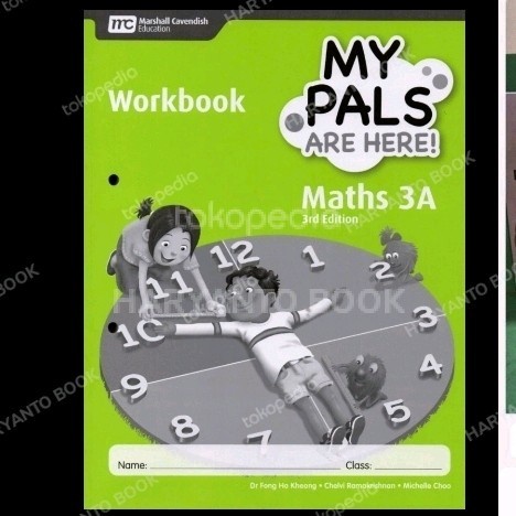 Jual Buku my Pals are here maths 3A workbook | Shopee Indonesia
