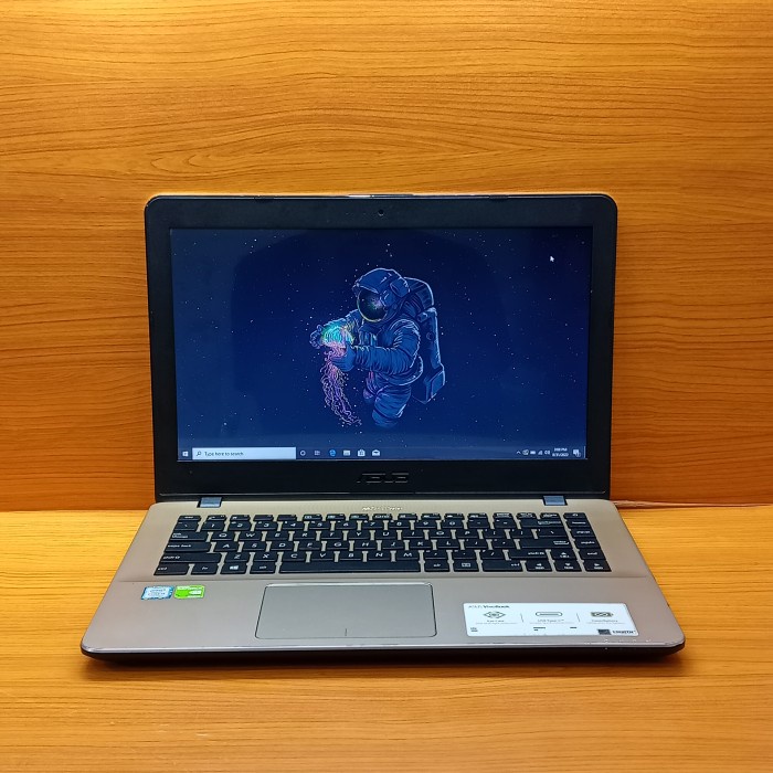 Jual LAPTOP ASUS A442U CORE I5-7200U NVIDIA 930MX RAM 8GB/SSD 128GB/HDD ...