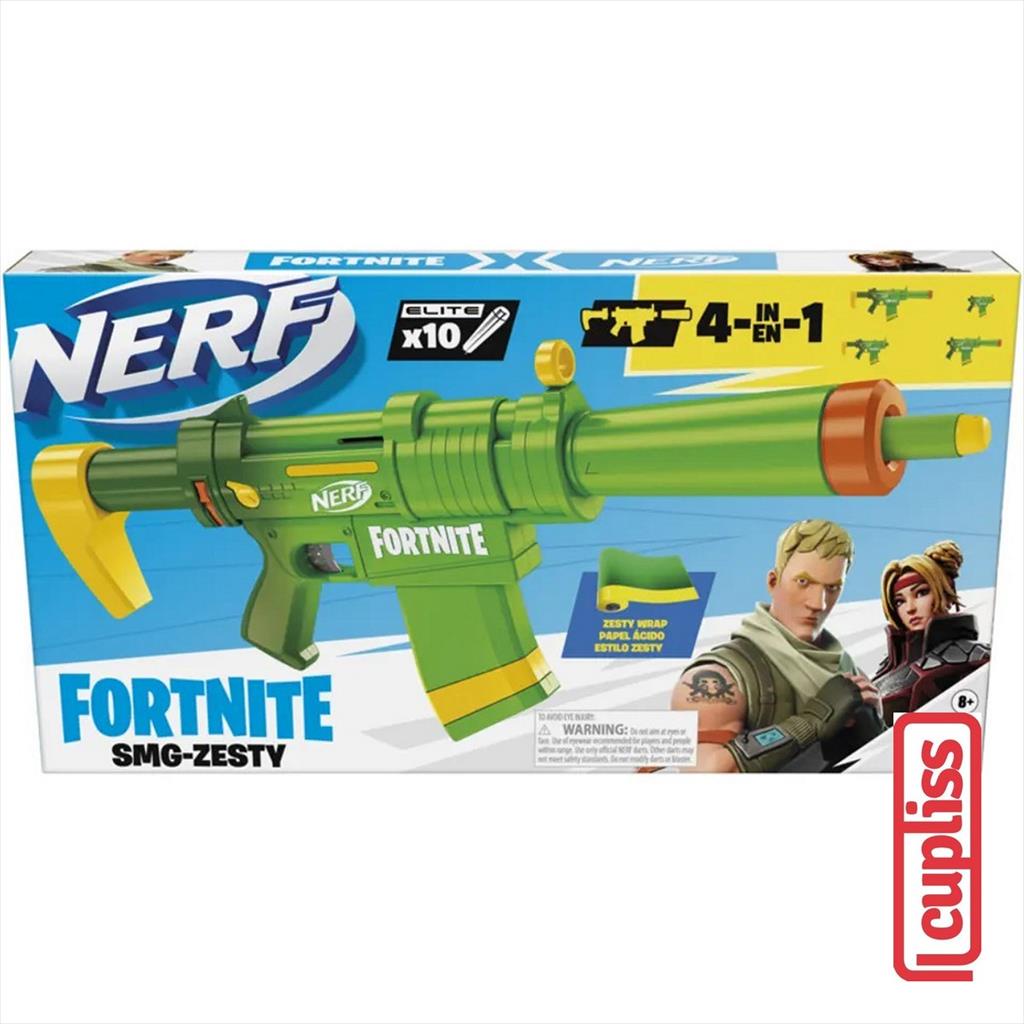 Jual NERF Original Fortnite SMG Zesty Blaster Hasbro F0320 Cupliss KG ...