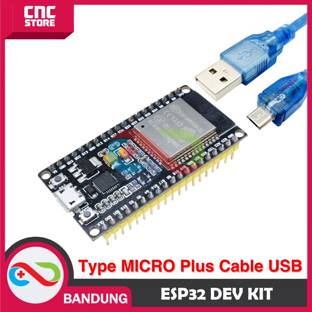 Jual ESP32 ESP-32 DOIT WIFI BLUETOOTH IOT ESP-32S DEVELOPMENT BOARD 38 ...