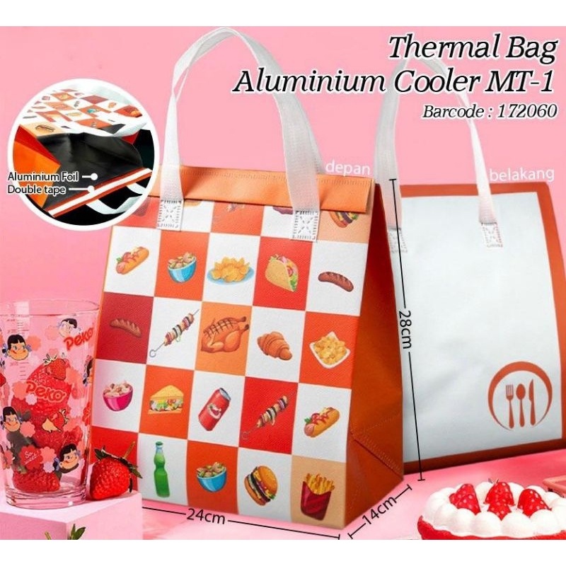 Jual Thermal Bag Motif / Cooler Bag Motif / Tas Aluminium Foil / Termal ...