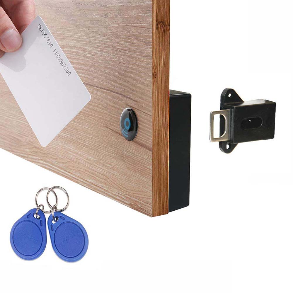 Jual Pengunci Lemari Sensor Kartu / Kunci Pintu Sensor RFID Otomatis ...