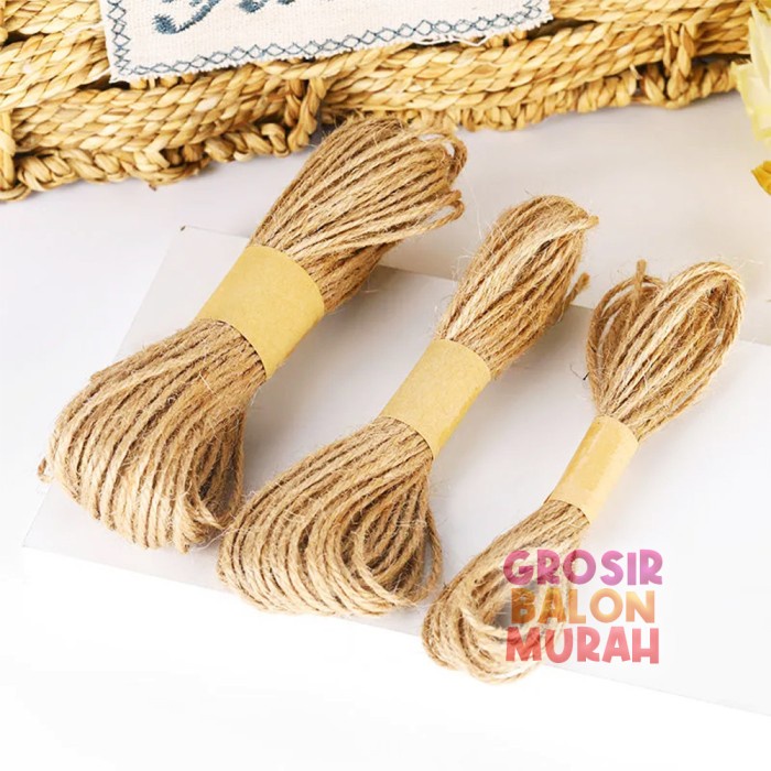 Jual Tali Rami Eceran / Tali Goni / Hemp Rope Vintage / Tali Goni Per ...