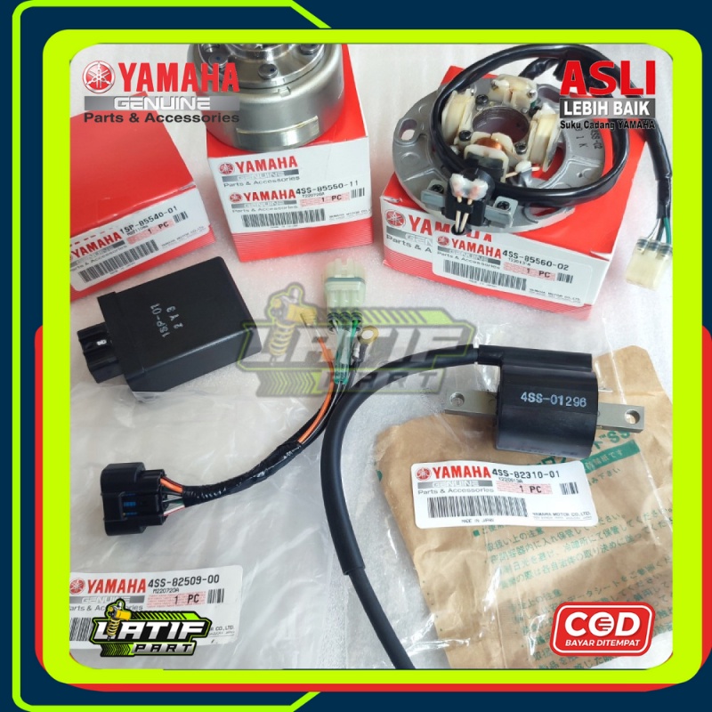 Jual PENGAPIAN SET YZ 125 YZ125 4SS MORIC JAPAN PLUS CDI ORIGINAL | Shopee Indonesia