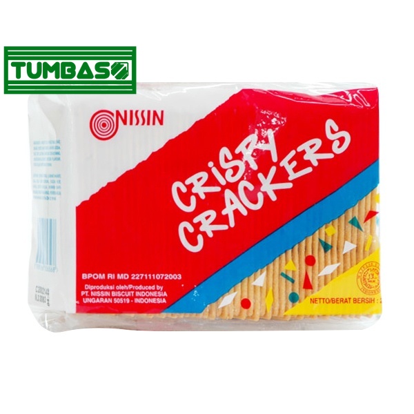 Jual Tumbaso NISSIN CRISPY CRACKERS 200 GR - BISKUIT | Shopee Indonesia