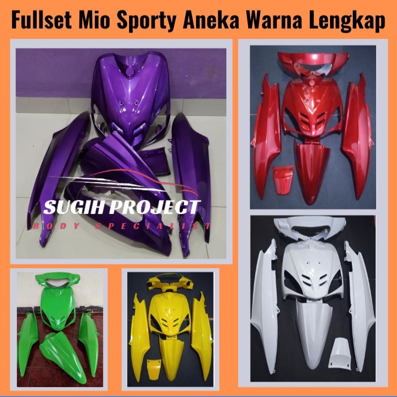 Jual Full Bodi Body Motor Mio Sporty Full Set | Shopee Indonesia