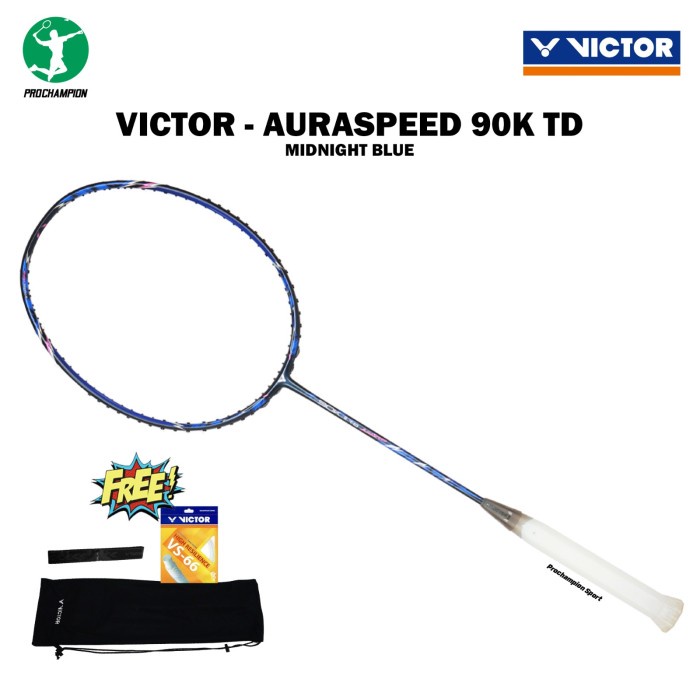 Jual Raket Badminton Victor Auraspeed ARS 90 K II B ARS-90 K II TD ...
