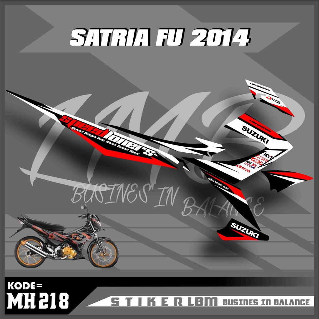 Jual STIKER STRIPING SATRIA FU 150 FACELIFT VARIASI speedloner | Shopee ...