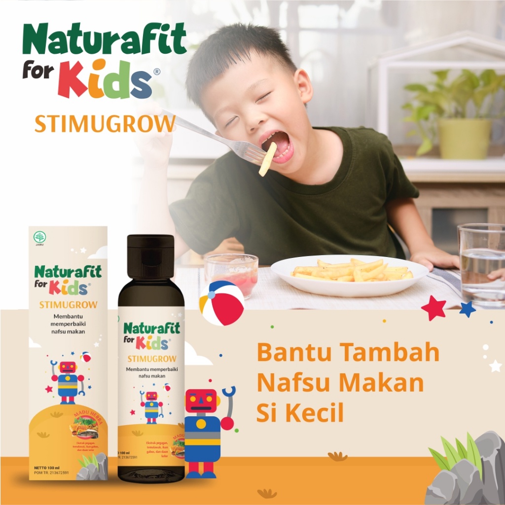 Jual MADU STIMUGROW Naturafit For Kids STIMU GROW Madu Penambah Nafsu ...