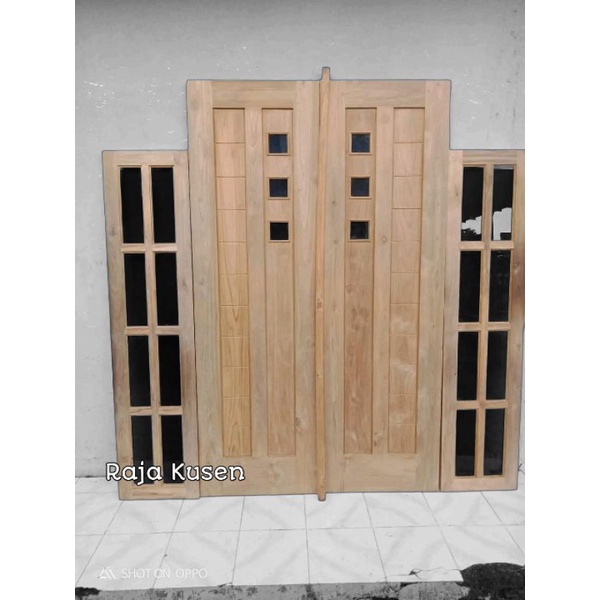 Jual Pintu Jendela Kusen Loster Lengkap Untuk Utama | Shopee Indonesia