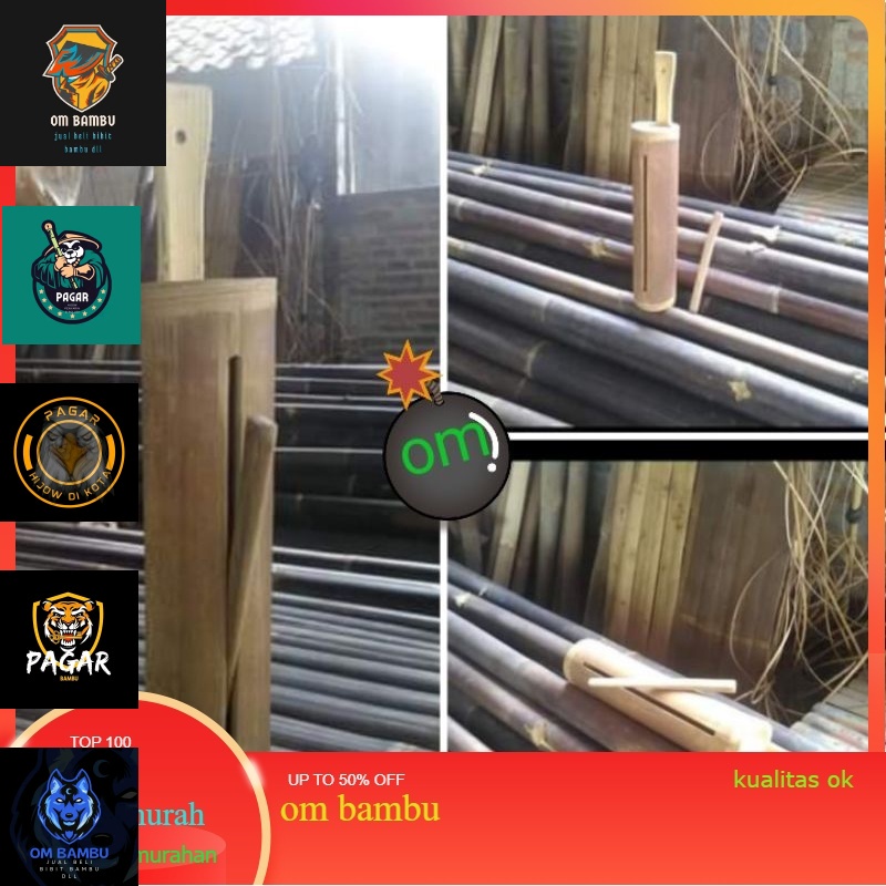 Jual kentongan bambu asli bamu hitam | Shopee Indonesia
