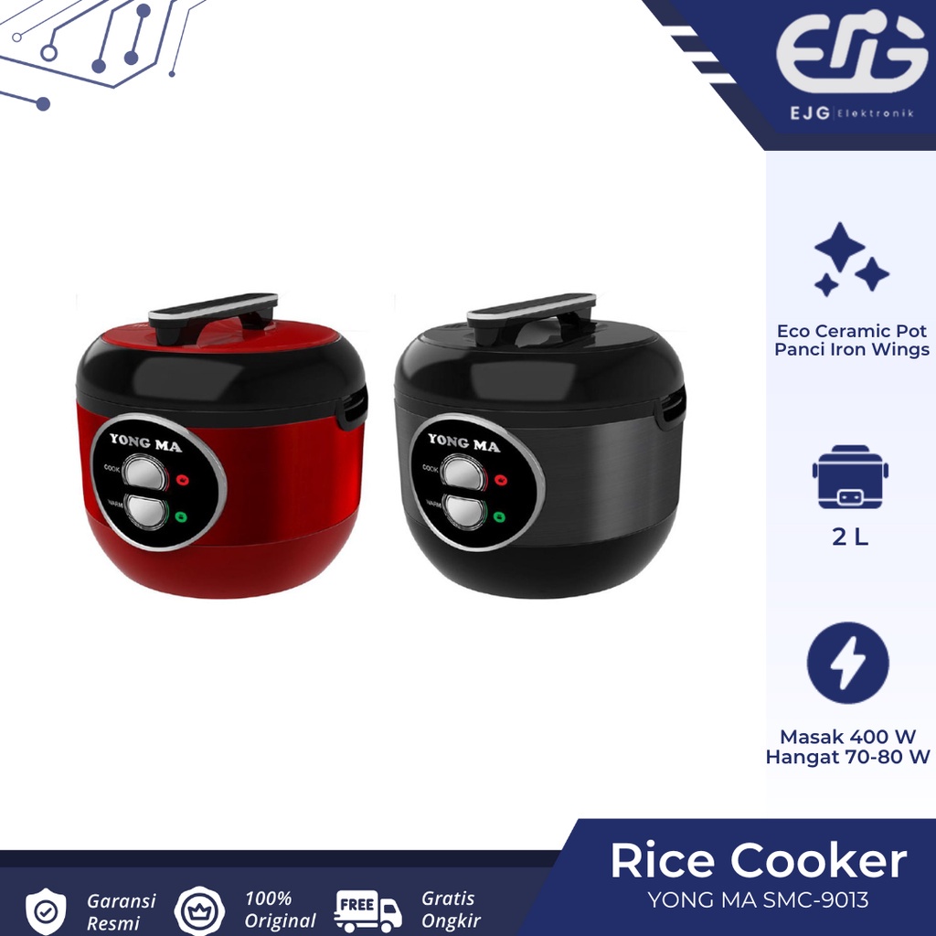 Jual Yong Ma SMC 9013 Magic Com 2 Liter Yongma SMC9013 Rice Cooker ...
