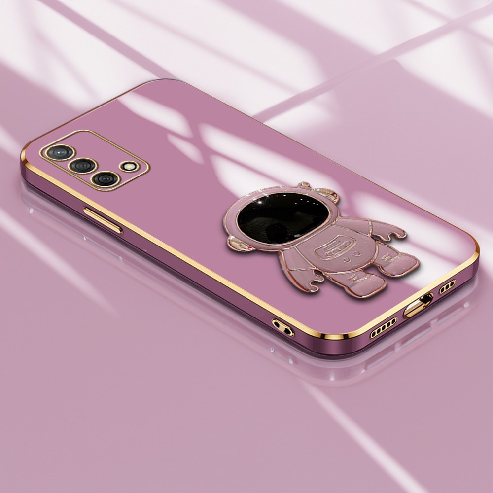 Jual OPPO A74 A95 Untuk Hp Phone Case Light Luxury Astronaut Holder ...