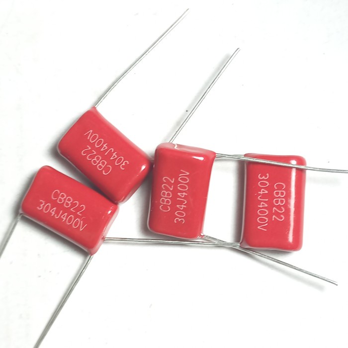 Jual capasitor milar 304j 400v 304 j 630 v 300n 300nf mylar kapasitor ...