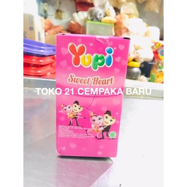 Jual Yupi SWEET HEART 1 box isi 12 pcs | Permen Yupi Murah Promo ...