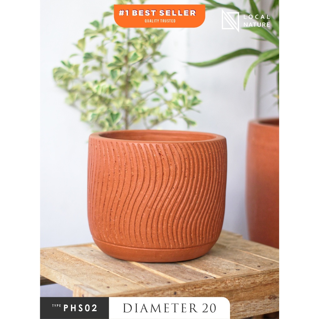 Jual (PHS02) Pot Bunga | Pot Aesthetic | Pot Tanaman | Pot Keramik ...