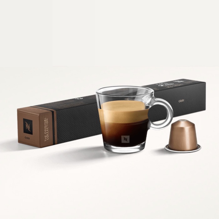 Jual Nespresso Cosi Coffee Capsule / Kapsul Kopi - 10 capsules | Shopee ...