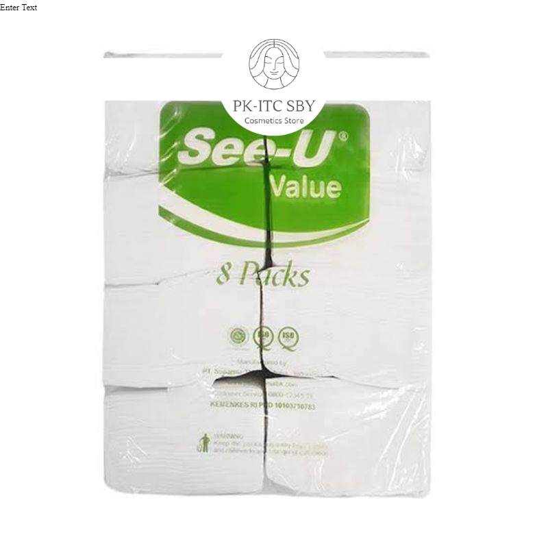 Jual Tissue See U multipurpose 8 in 1 / Tisu See-U Pop Up Value / Tisu ...