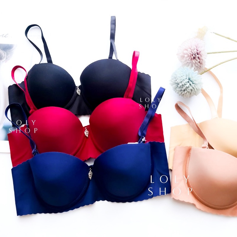 Jual Bra BH Wanita Polos Busa Kawat XS 3145 / Bra Push Up Kawat Kait 2 ...